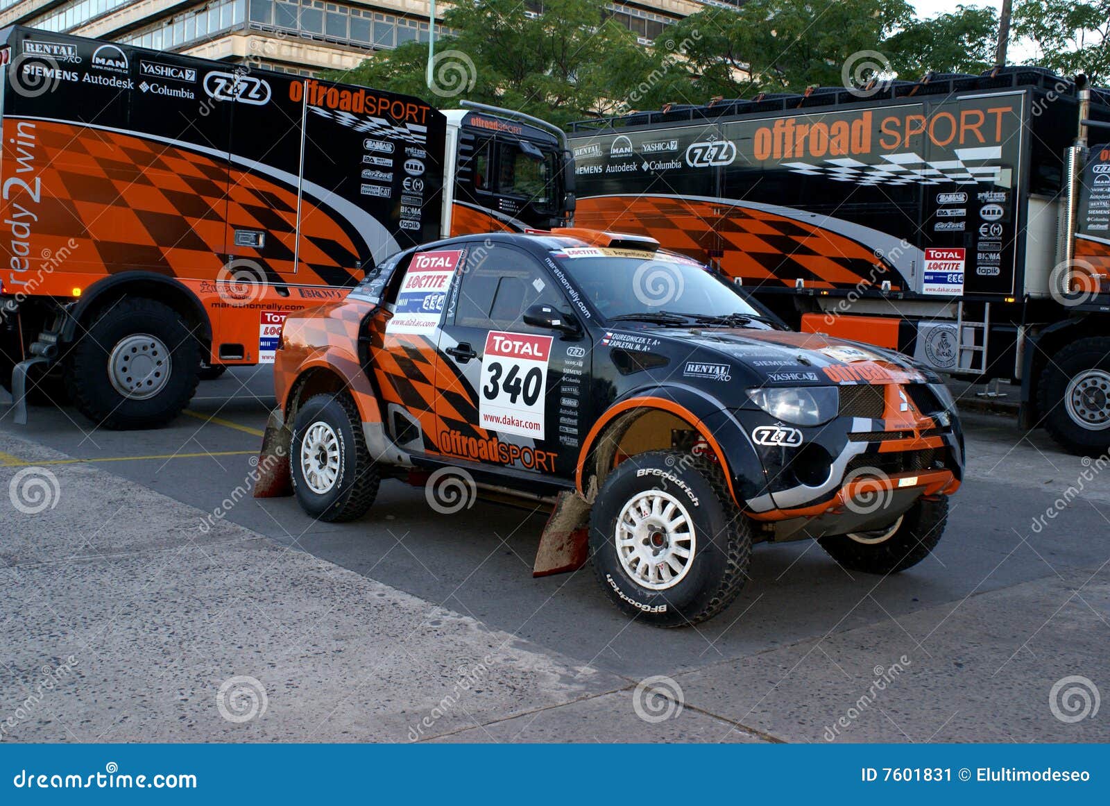 RALLY DAKAR editorial photo. Image of wheel, adventure - 7601831