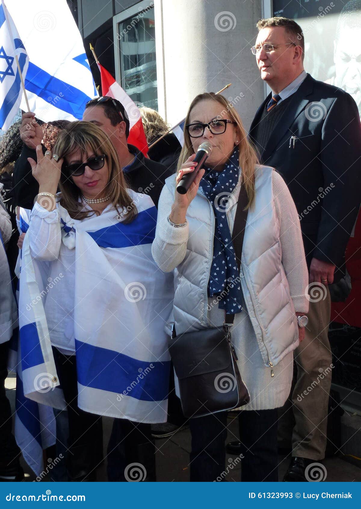 Rally for Israel in Toronto Editorial Stock Photo - Image of toronto ...