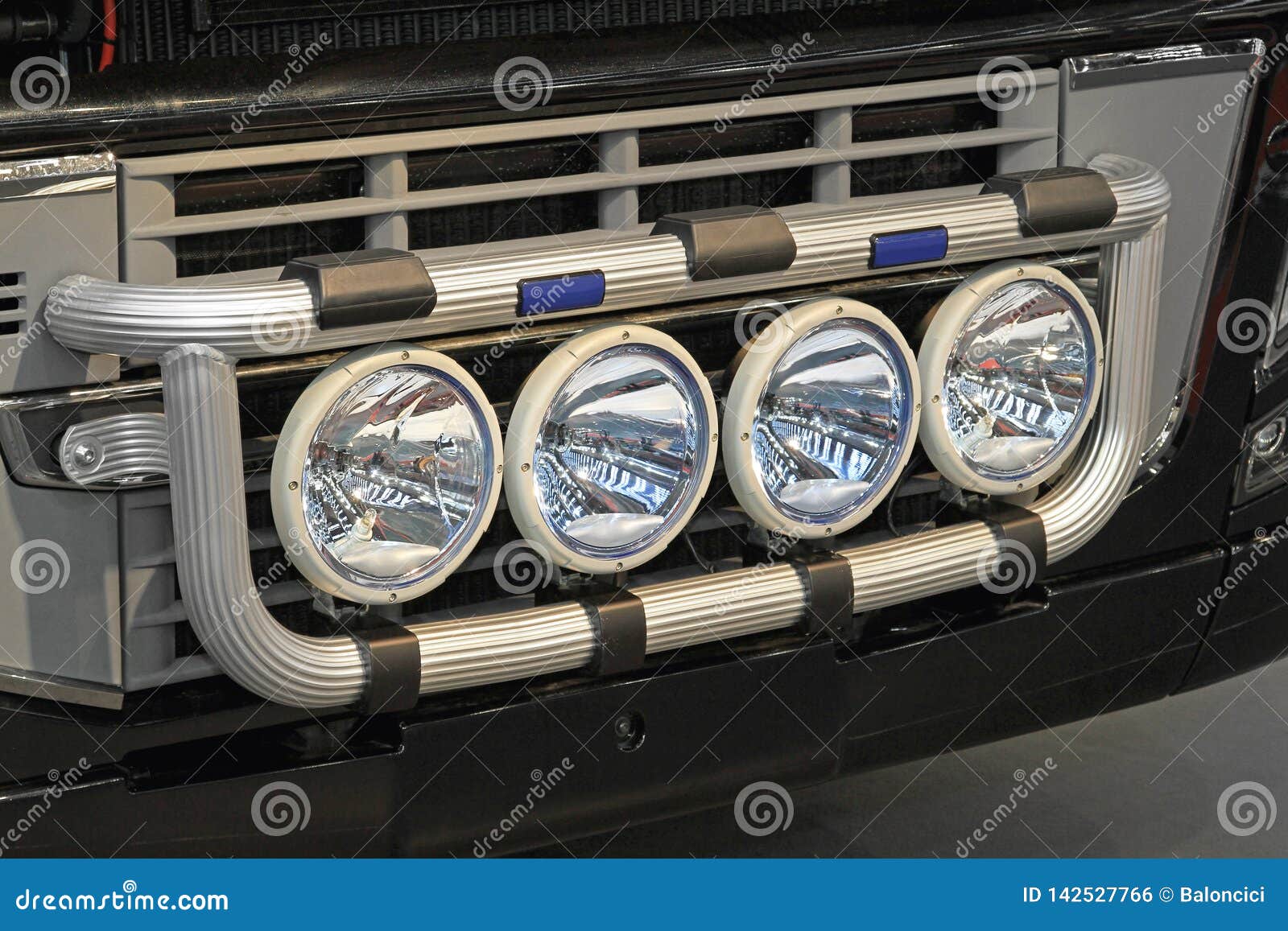 Rally Lights stock photo. Image of lumens, powerful - 142527766