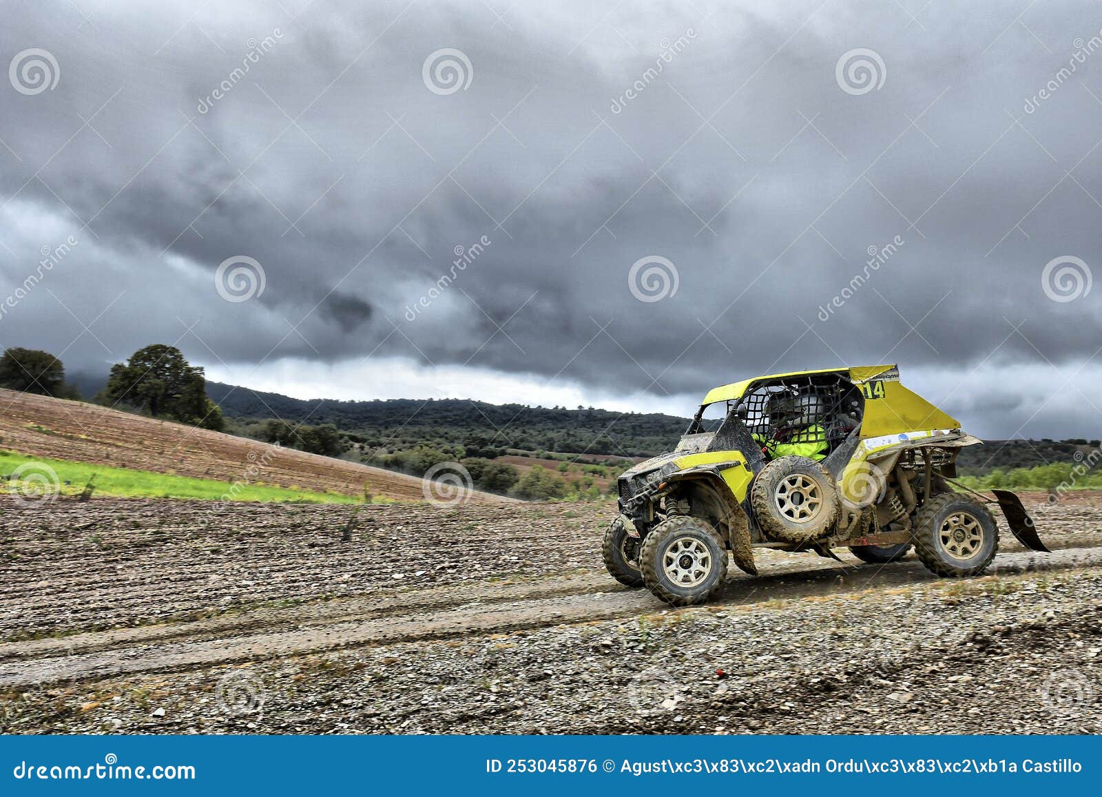 Rally of Off-road Vehicles, 4x4, through the South of Spain. Editorial ...