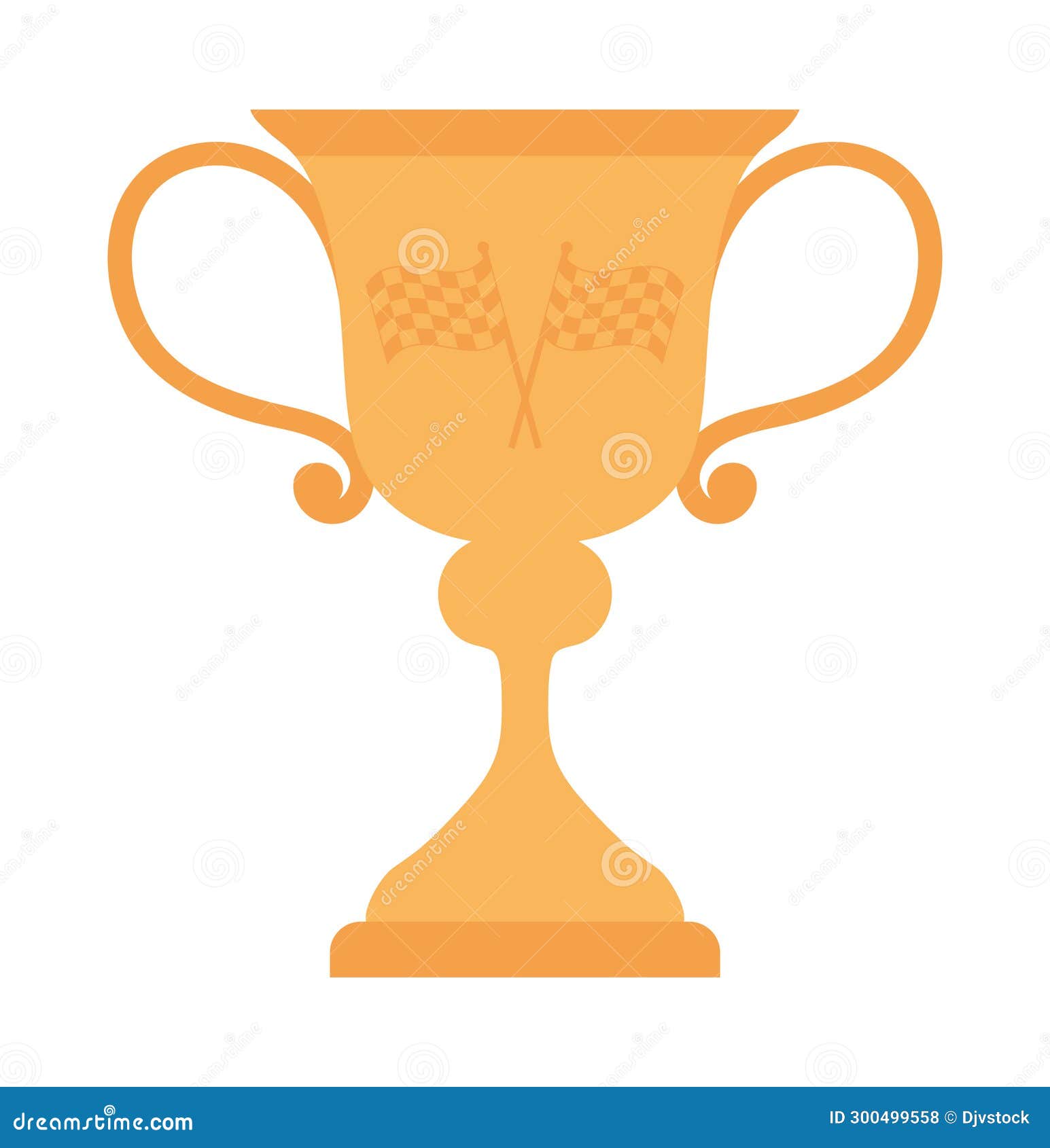 Rally racing trophy stock illustration. Illustration of isolation ...