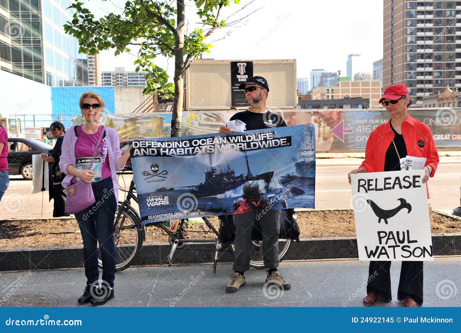 Rally for Sea Shepherd Paul Watson in Toronto Editorial Image - Image ...