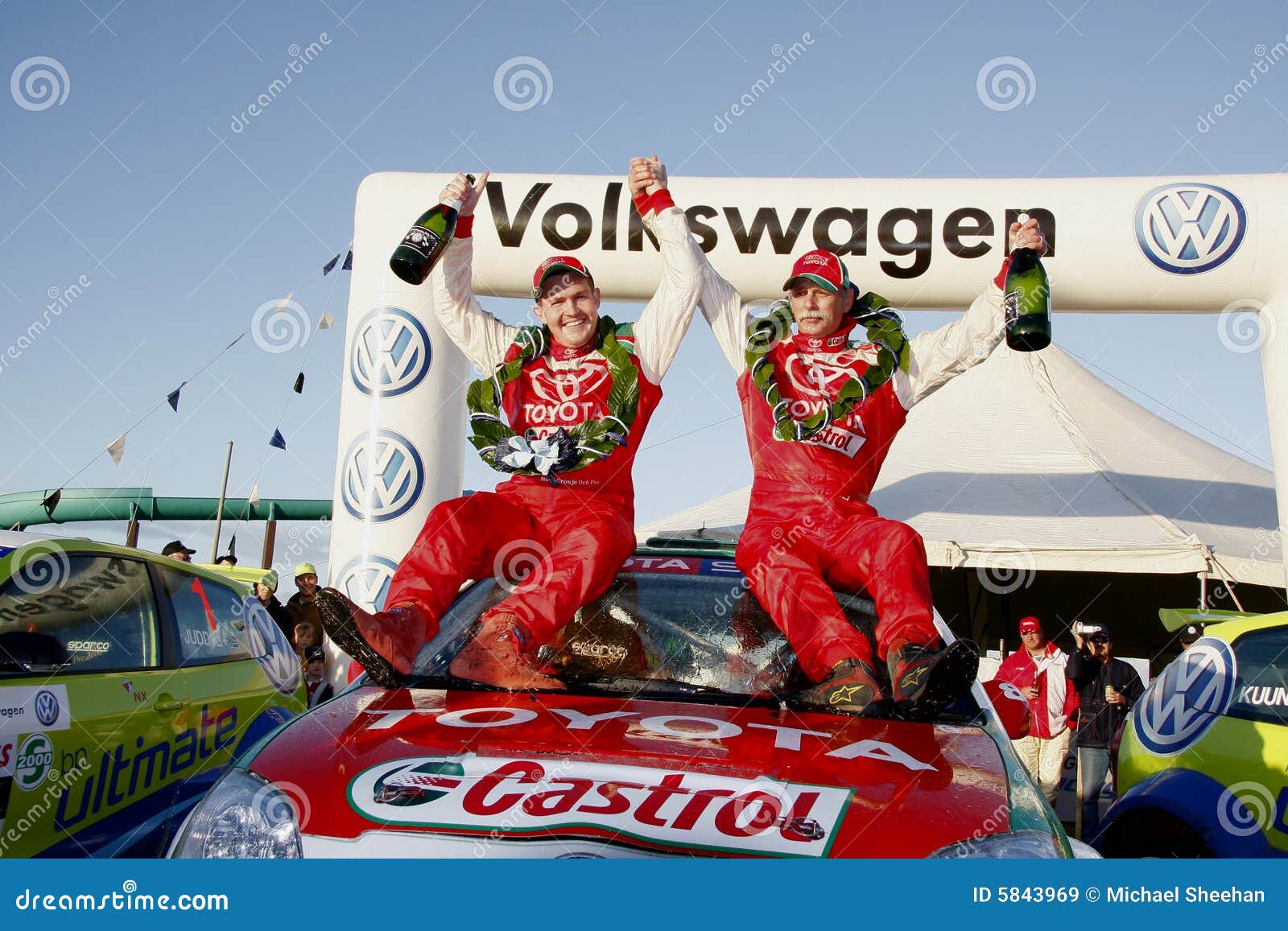 Rally winners editorial stock image. Image of time, sitting - 5843969