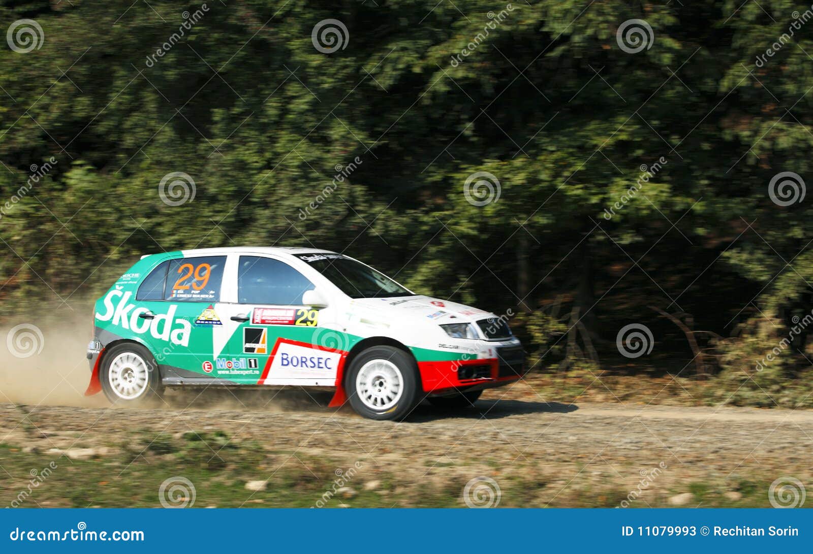 Rallye Car editorial stock photo. Image of speed, subaru - 11079993