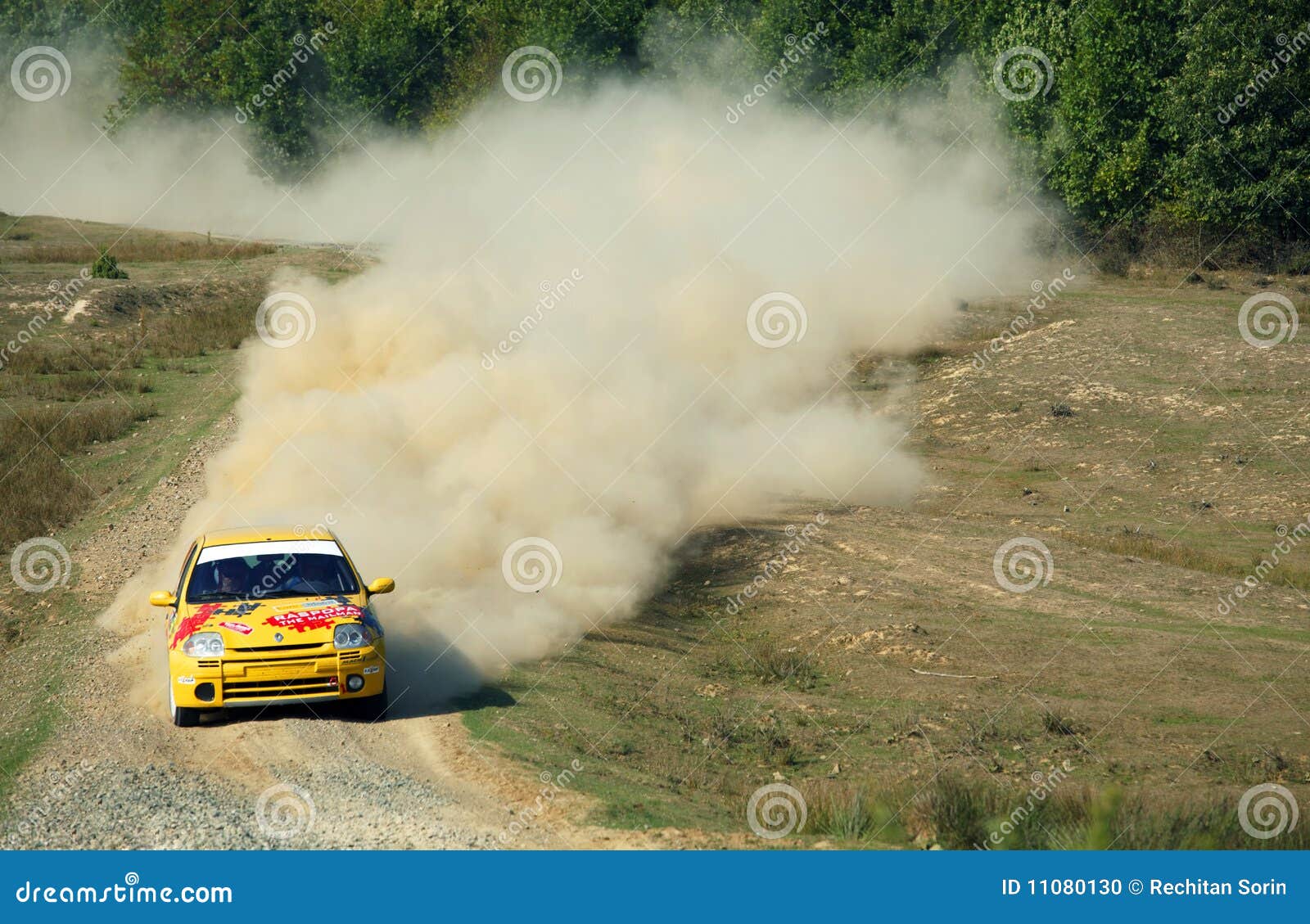 Rallye Competition editorial image. Image of trial, sponsors - 11080130