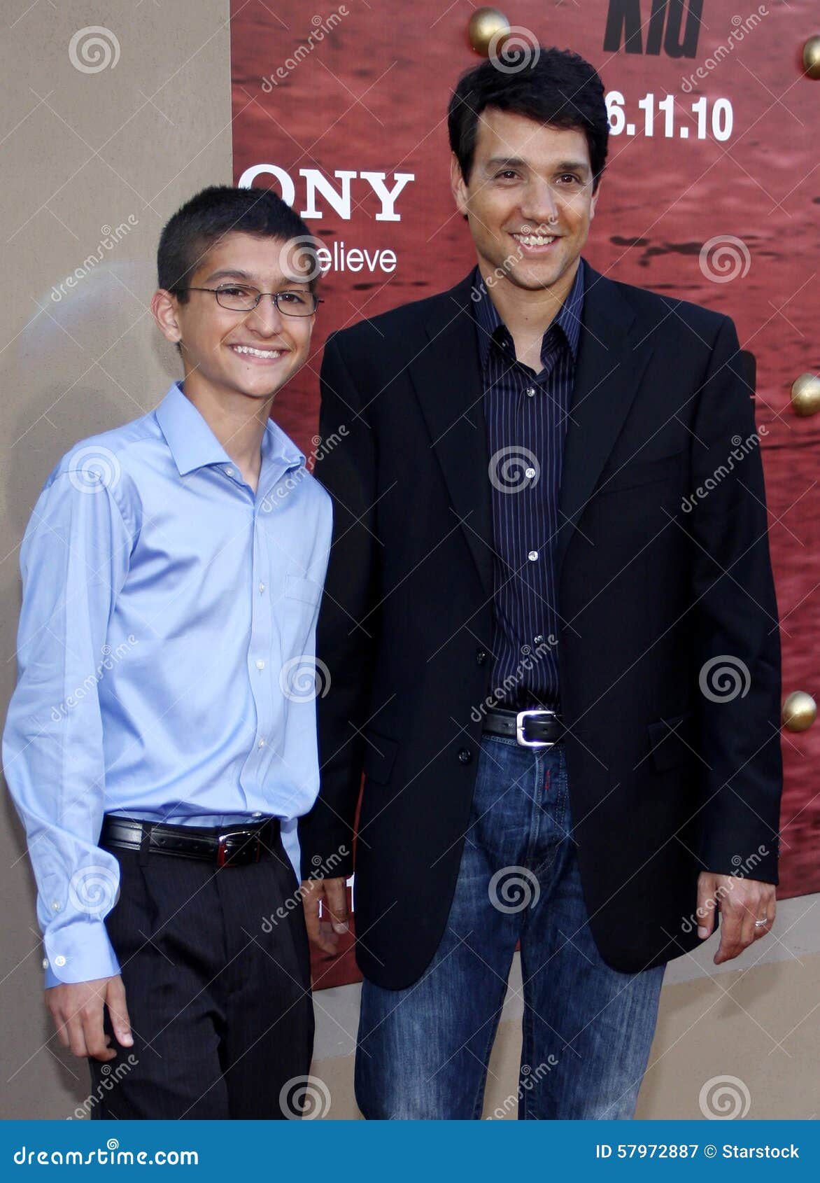 Ralph Macchio E Daniel Macchio Fotografia Editoriale - Immagine di ...