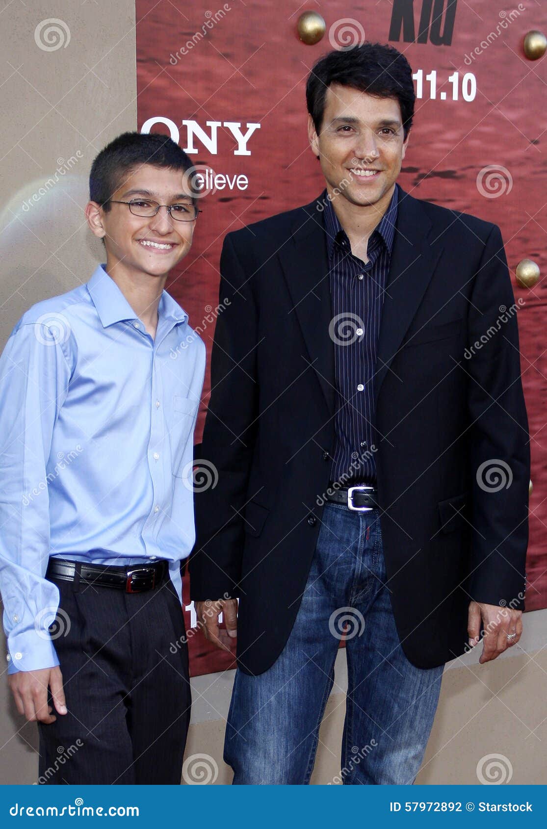 Ralph Macchio Et Daniel Macchio Photographie éditorial - Image du ...