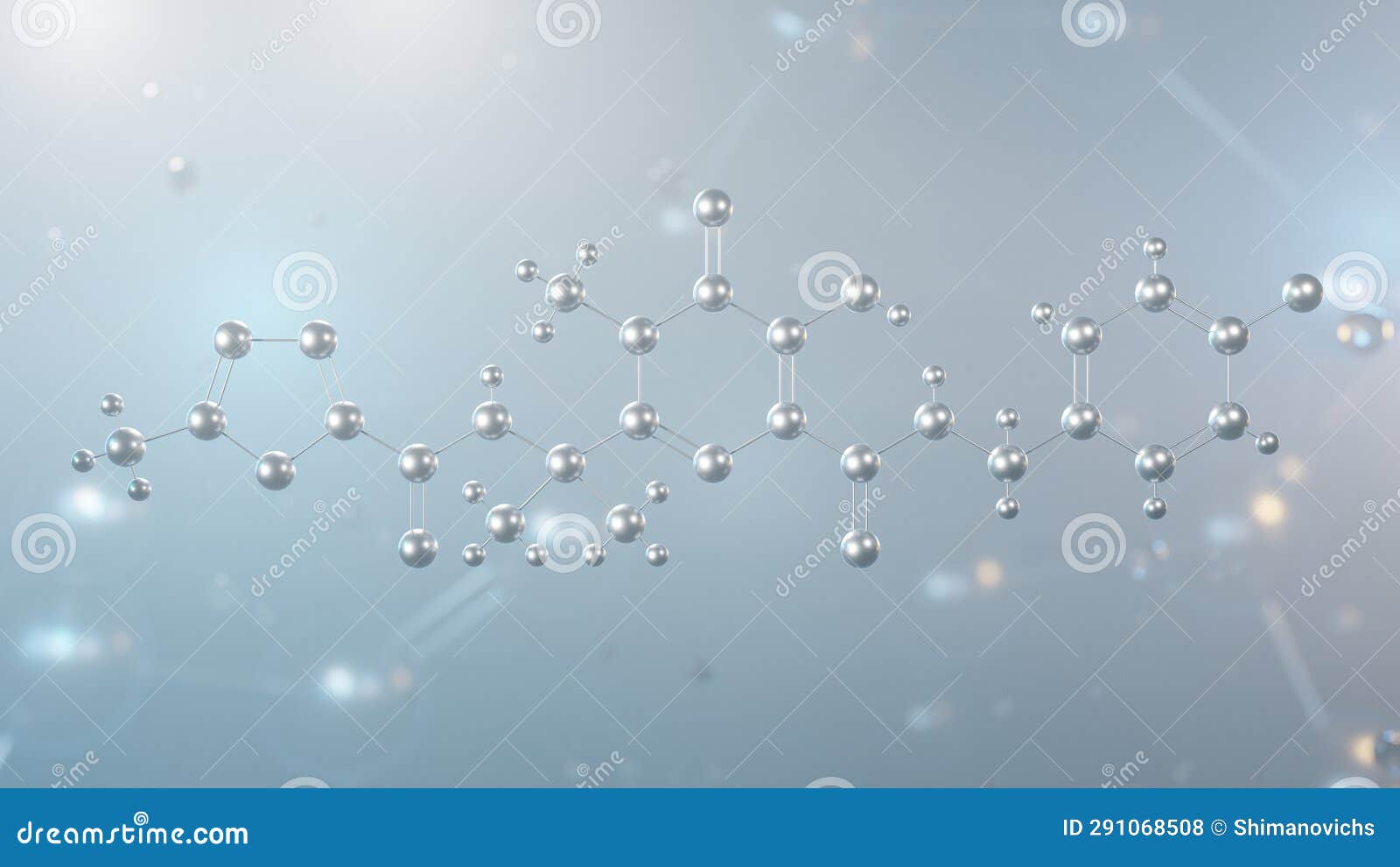 Raltegravir Molecular Structure, 3d Model Molecule, Hiv Integrase ...