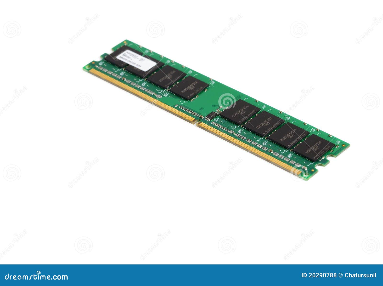 RAM stock photo. Image of isolated, capacitor, white - 20290788