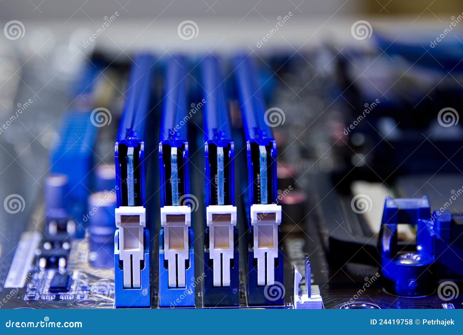 RAM on board stock photo. Image of memory, hardware, component - 24419758
