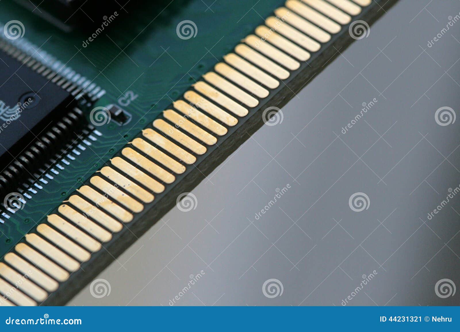 RAM Computer Memory Chip Details Stock Image - Image of module, circuit ...