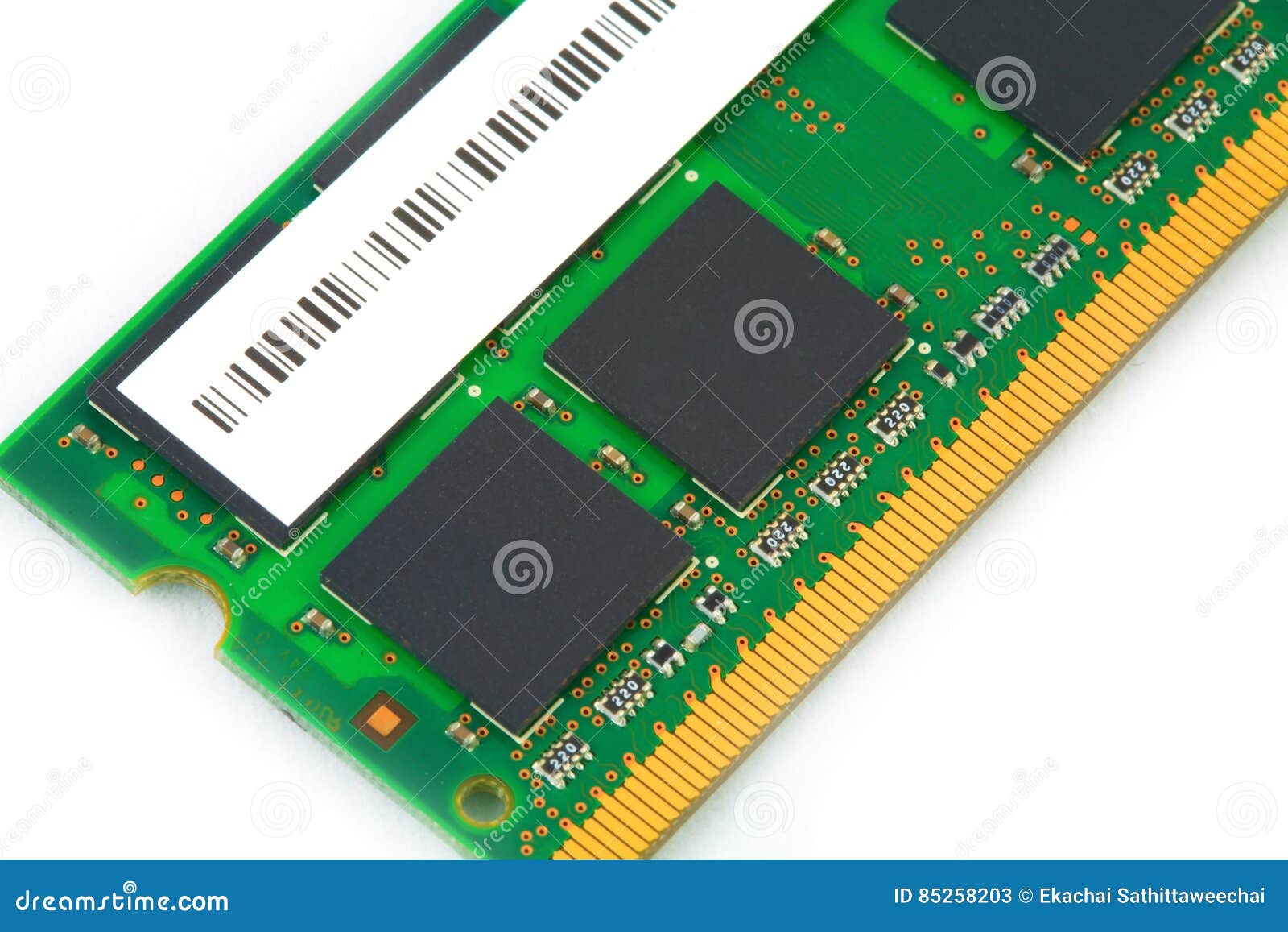 RAM for computer stock image. Image of electrical, high - 85258203