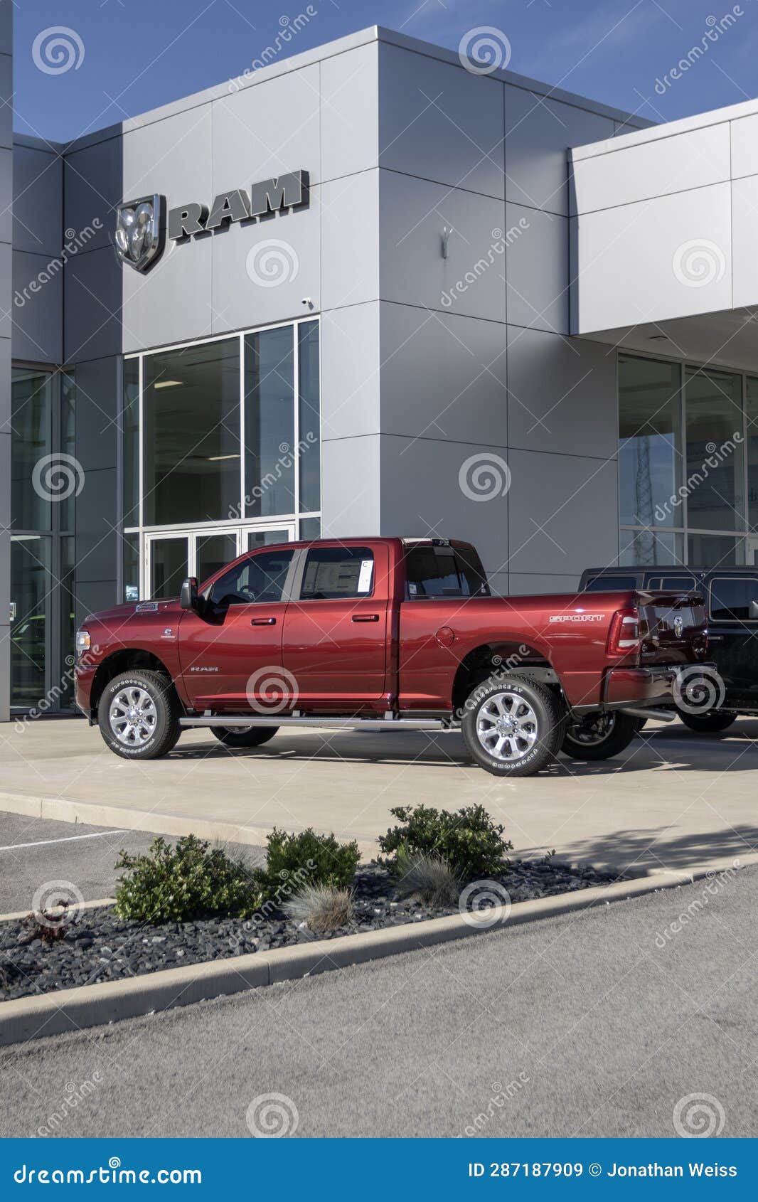 Ram 2500 Display at a Stellantis Dealership. Ram Offers the 2500 in ...