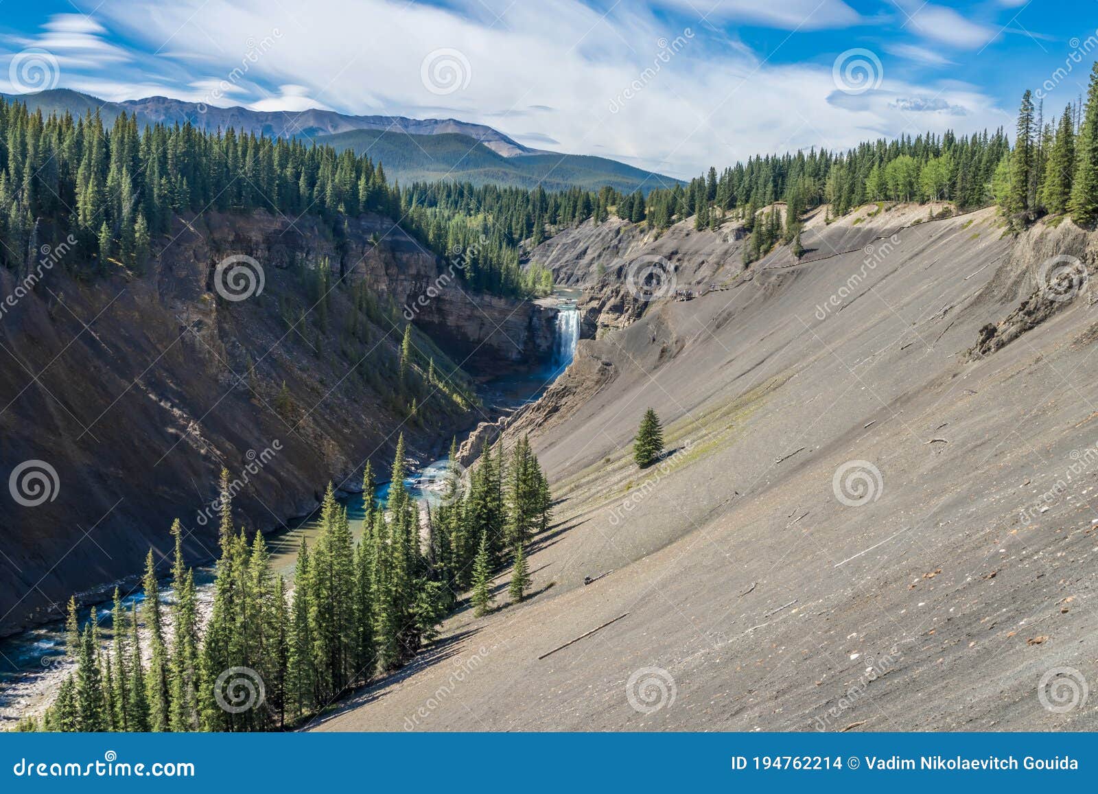 Ram Falls Provincial Park stock photo. Image of landscape - 194762214