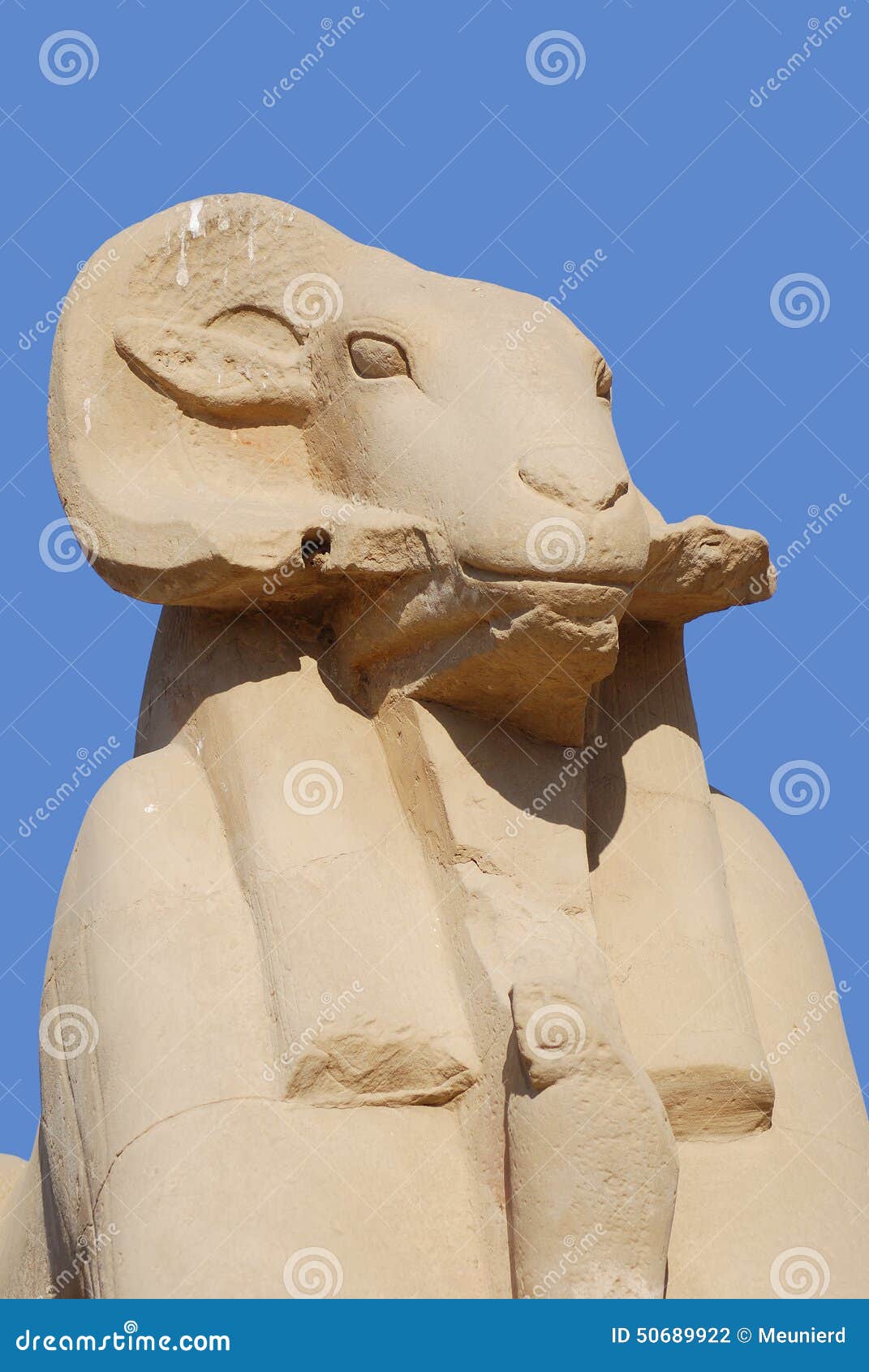 Ram-headed sphinx stock photo. Image of place, educational - 50689922