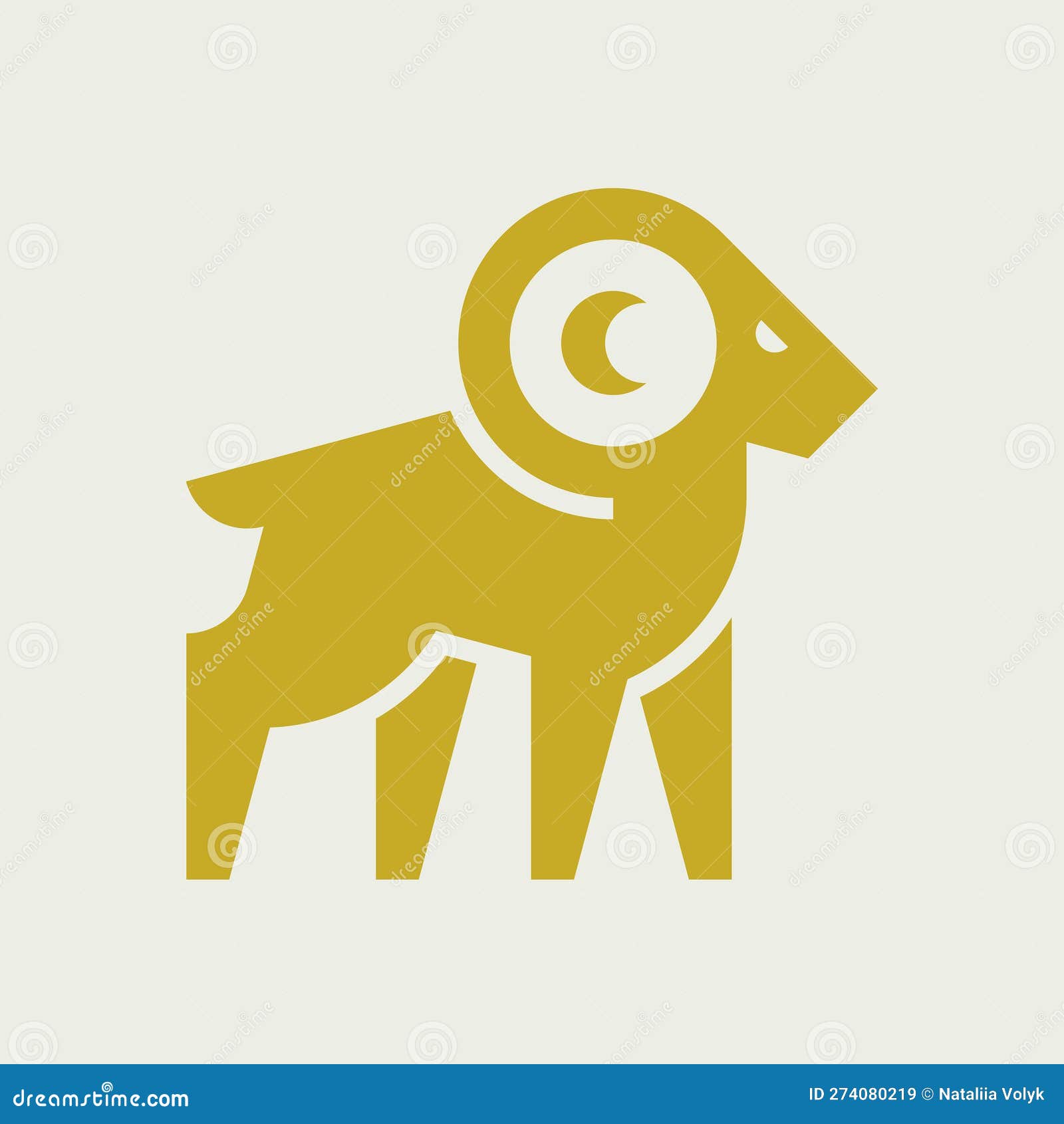Ram Logo stock vector. Illustration of strong, design - 274080219