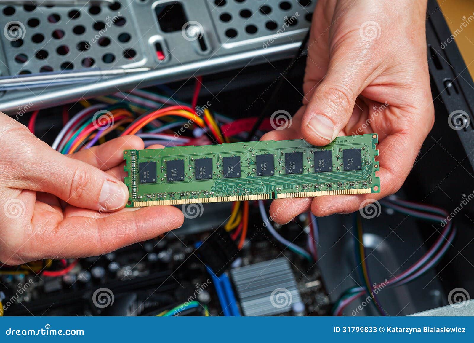 Ram memory stock image. Image of inside, broken, hold - 31799833