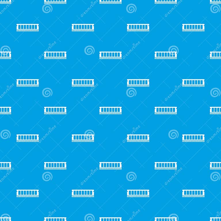 RAM Module for the Personal Computer Pattern Seamless Blue Stock Vector ...