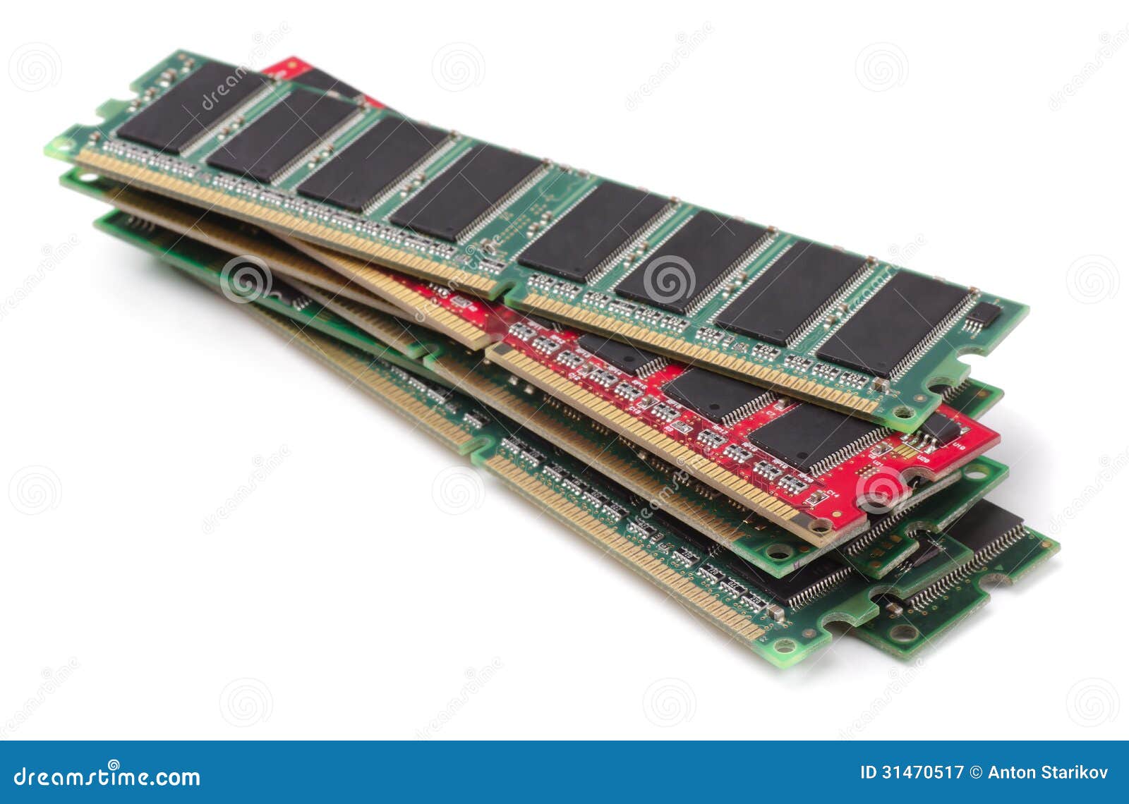 RAM modules stock image. Image of closeup, background - 31470517