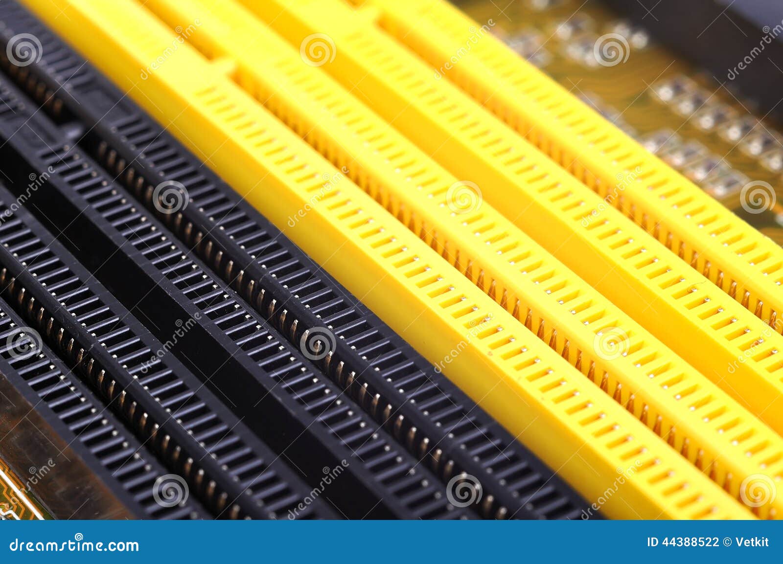 Ram slot stock photo. Image of hardware, system, connector - 44388522