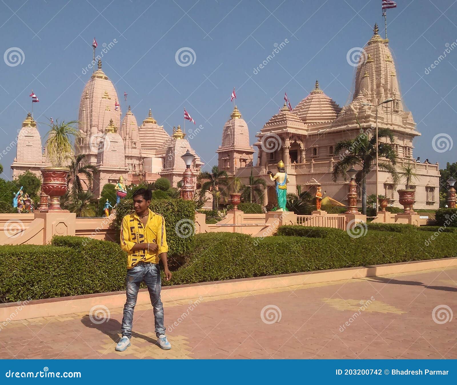 Ram temple Ayodhya stock photo. Image of travel, palace - 203200742