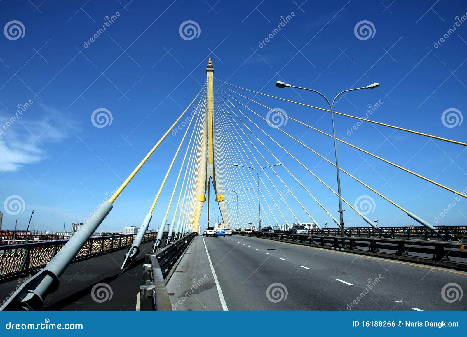 Rama 8 Bridge stock photo. Image of road, bridge, construction - 16188266