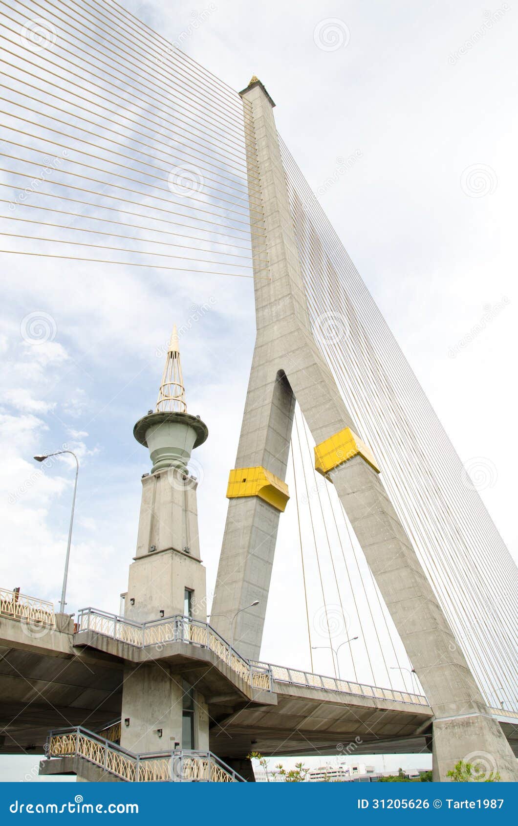 Rama 8 bridge stock photo. Image of structure, dsign - 31205626