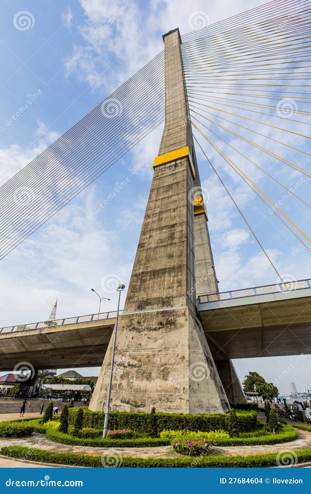 Rama eight bridge stock photo. Image of king, monument - 27684604