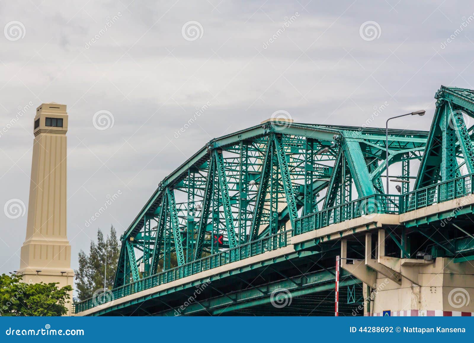 Rama VI Bridge stock photo. Image of connection, brick - 44288692