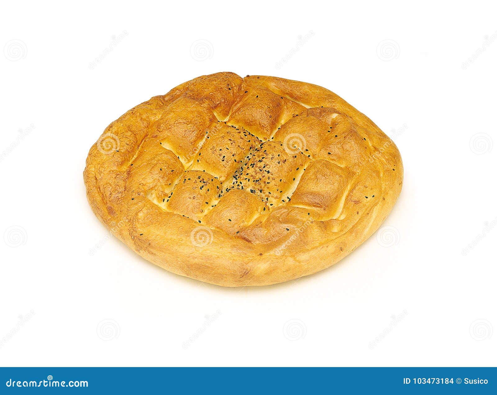 Ramadan-Brot Pide Ramadan Pita Traditional Turkish-Brot Stockfoto ...