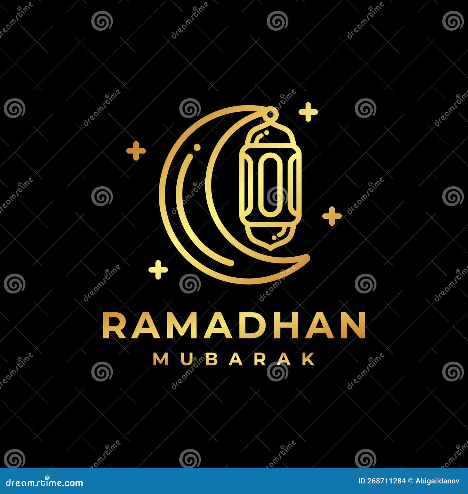 Ramadan lantern logo stock photo. Image of lantern, graphic - 268711284