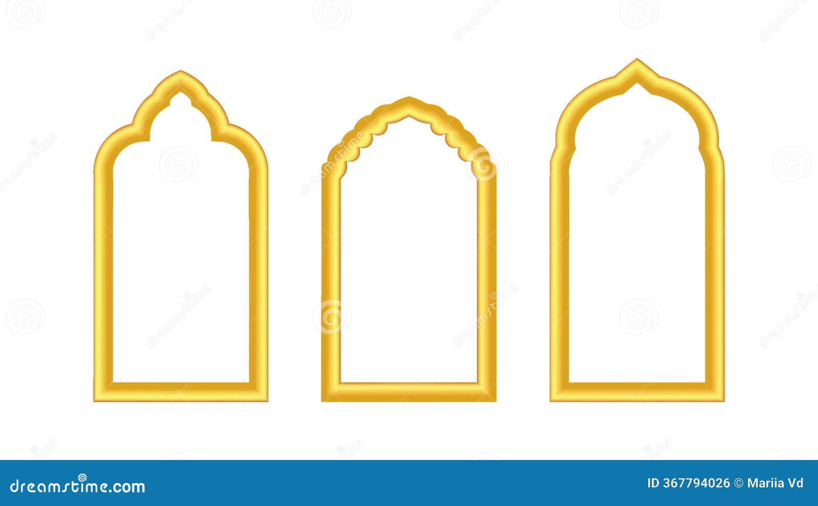 Arabesque Window Silhouettes Cartoon Vector | CartoonDealer.com #293387445
