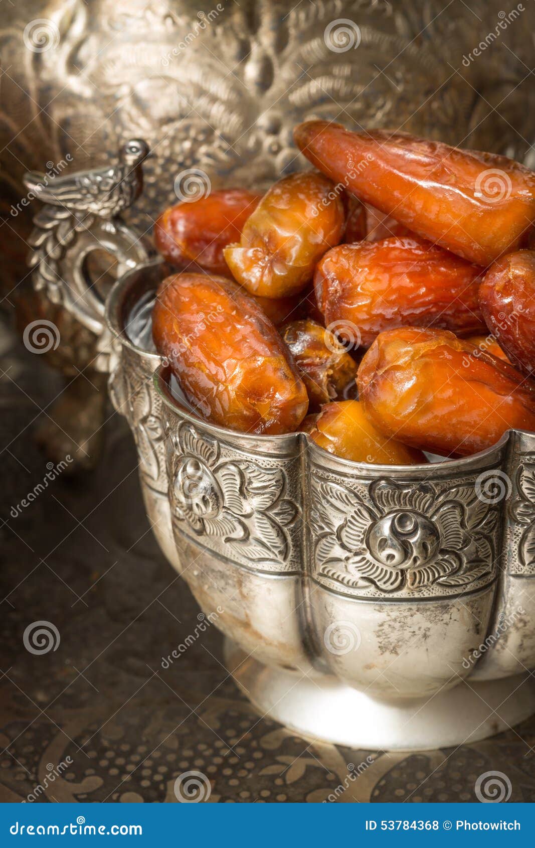 Ramadan dates for Iftar stock photo. Image of east, bowl - 53784368