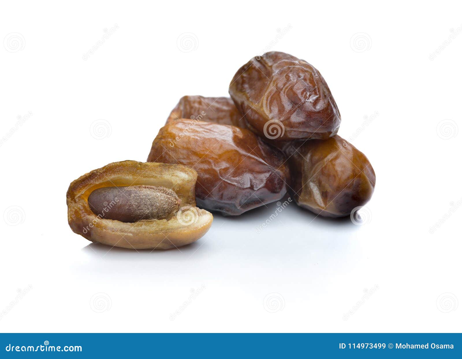Ramadan Dried Dates with Kernel Stock Image - Image of decoration ...
