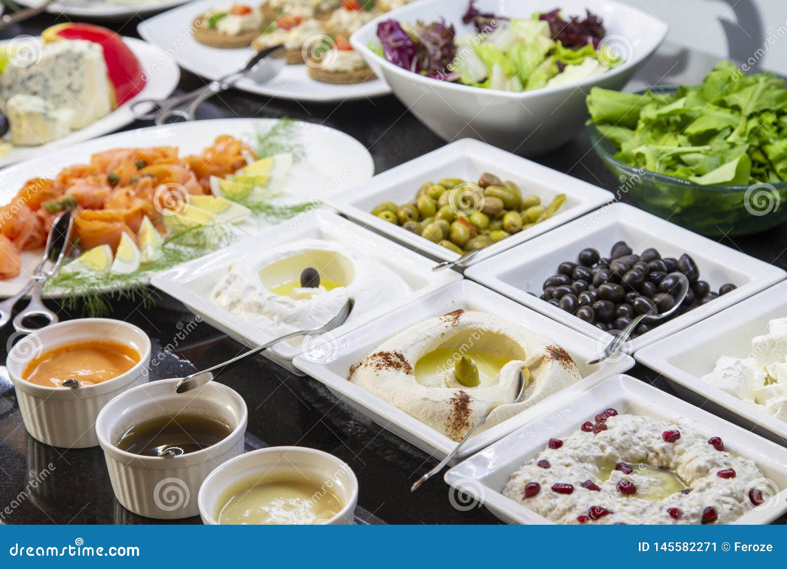 Ramadan Iftar or Suhoor Buffet Stock Image - Image of dinner, buffet ...