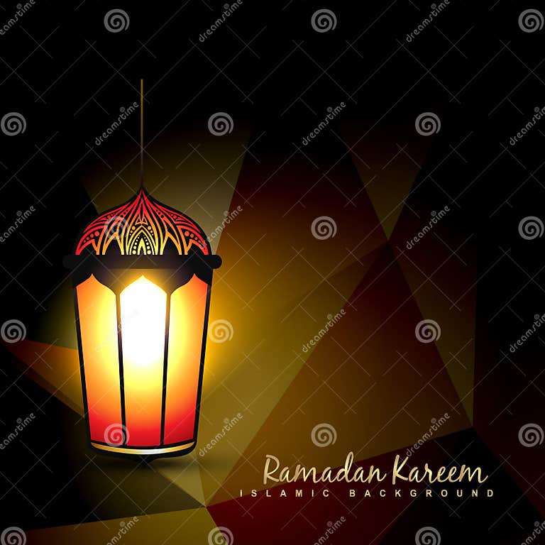 Ramadan lamp stock vector. Illustration of ramzaan, fast - 41704463