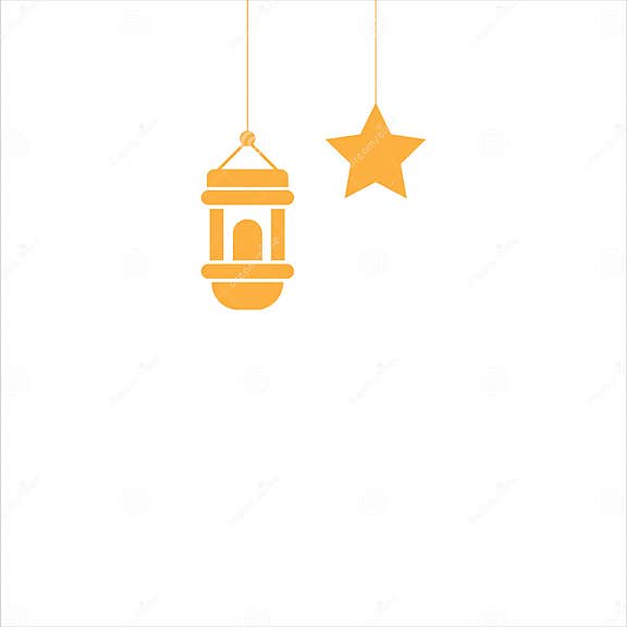 Ramadan Lantern Corner stock vector. Illustration of diagram - 272225390