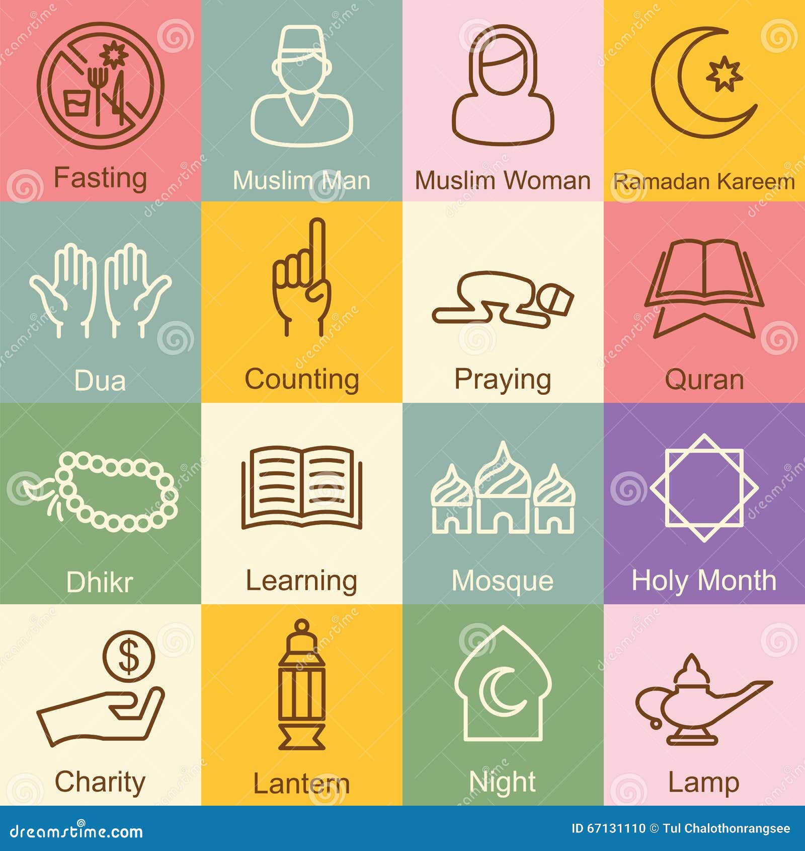 Ramadan Oud Outline Icon. Element Of Ramadan Day Illustration Icon ...