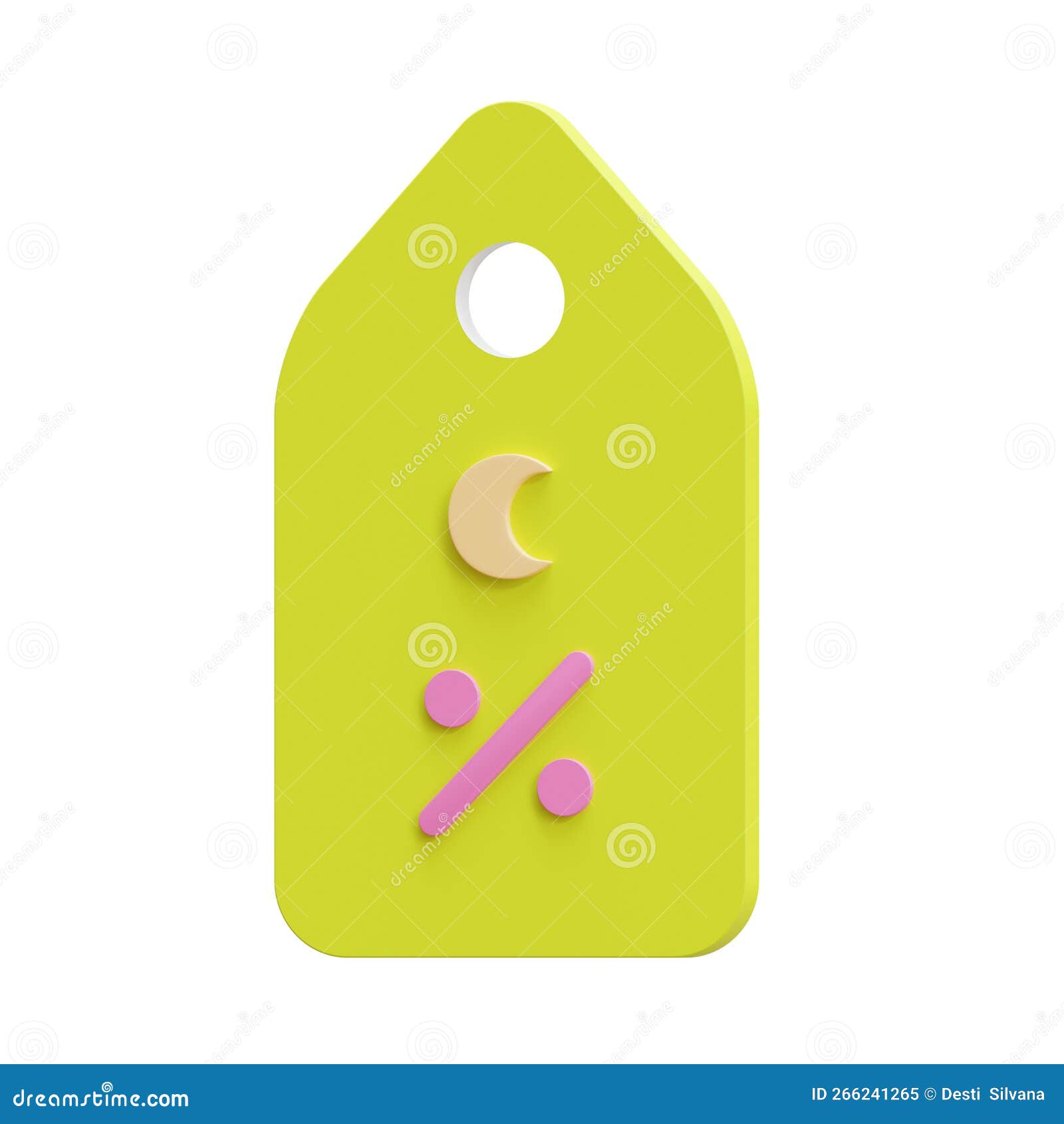 Ramadan Price Tag 3D Render Element Stock Image - Illustration of ...