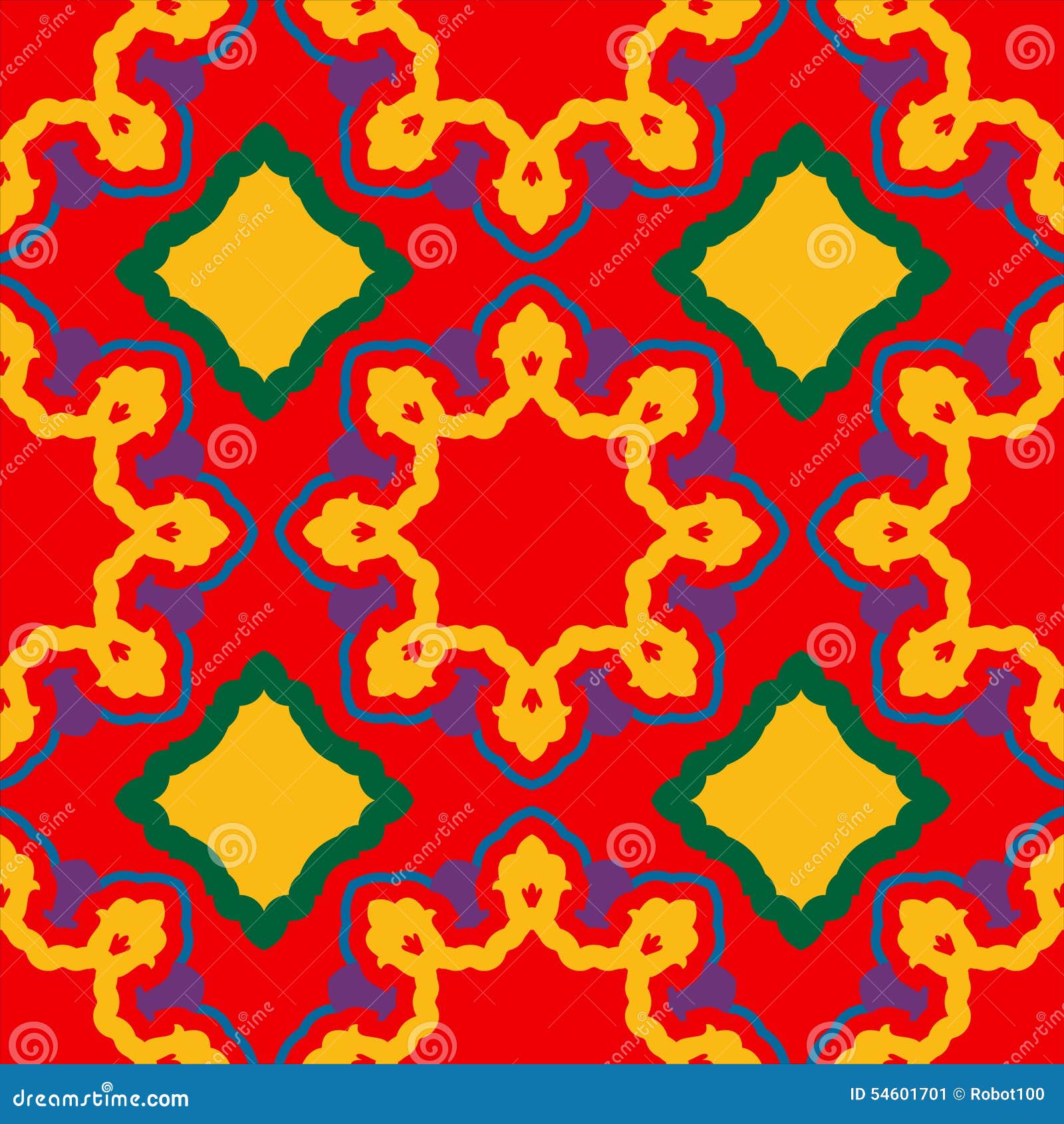 Ramadan Seamless Pattern. Islamic Decorative Background Stock Vector ...