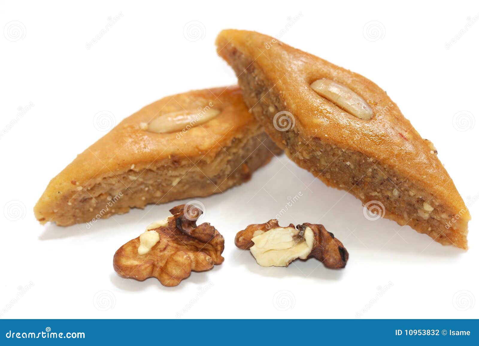 Ramadan Sweet - Paklava with Nuts Stock Photo - Image of badam, dish ...