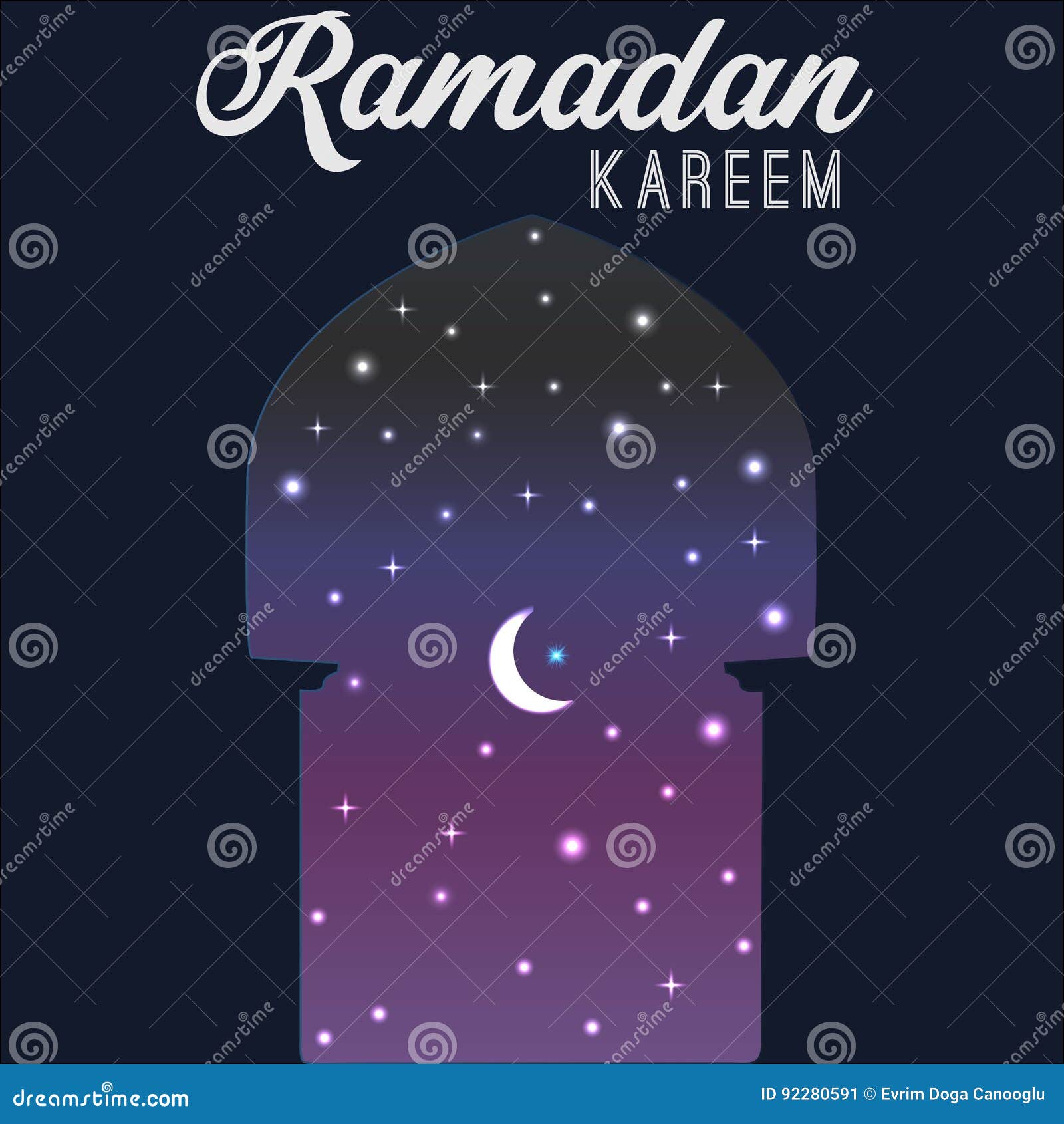 Ramadan Window Display Royalty-Free Stock Photo | CartoonDealer.com ...