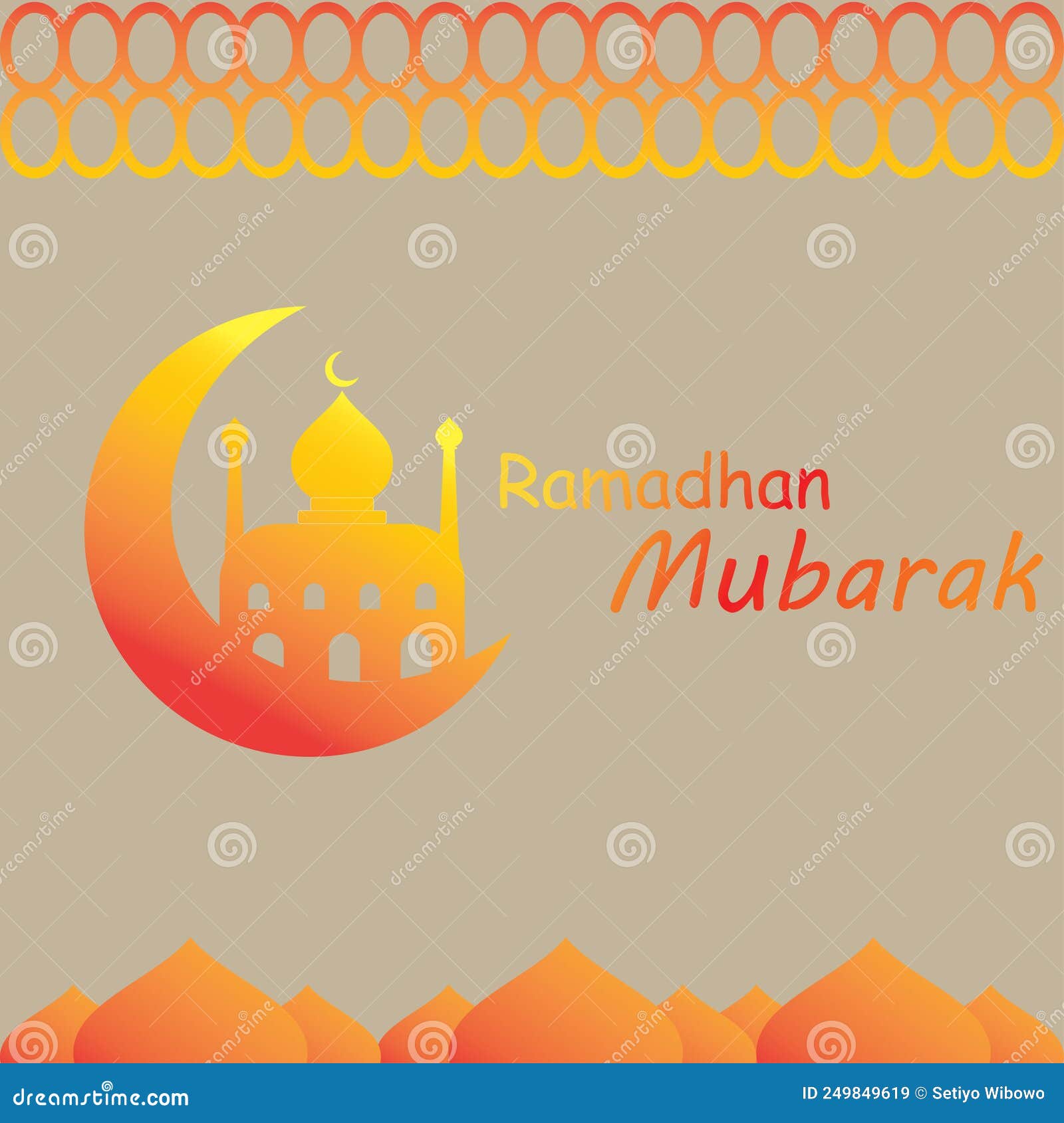 Ramadhan Logo Background Icon Vector Illustration Stock Vector ...