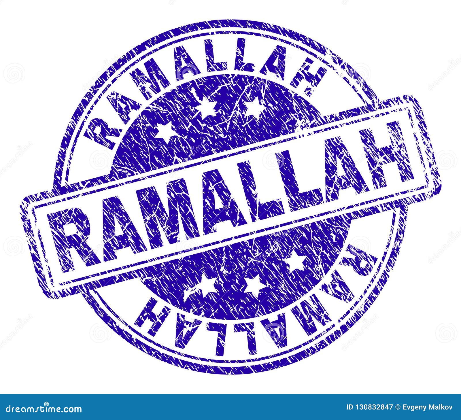 Grunge Textured RAMALLAH Stamp Seal Stock Vector - Illustration of ...