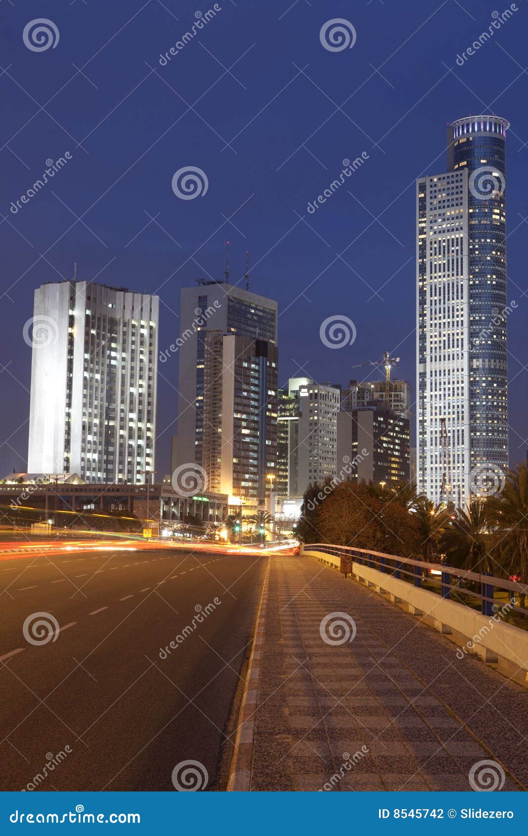 Ramat Gan City stock photo. Image of business, israel - 8545742