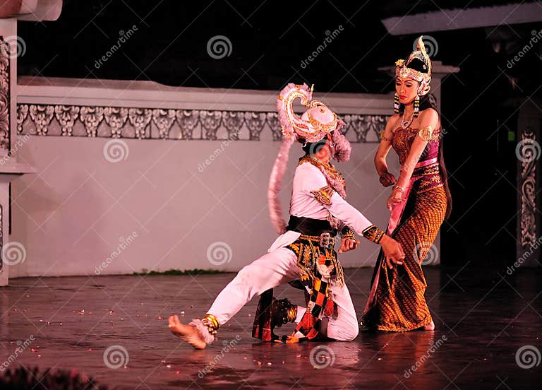 The Ramayana Dance Performance Editorial Stock Image - Image of culture ...