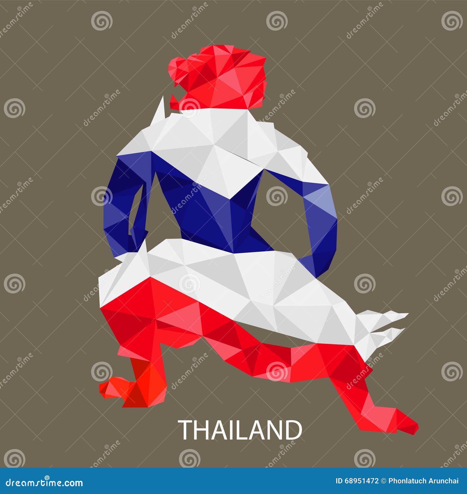 Hanuman Khmer Sculpture Vector. Gold Slupture. Cambodian Tradional ...