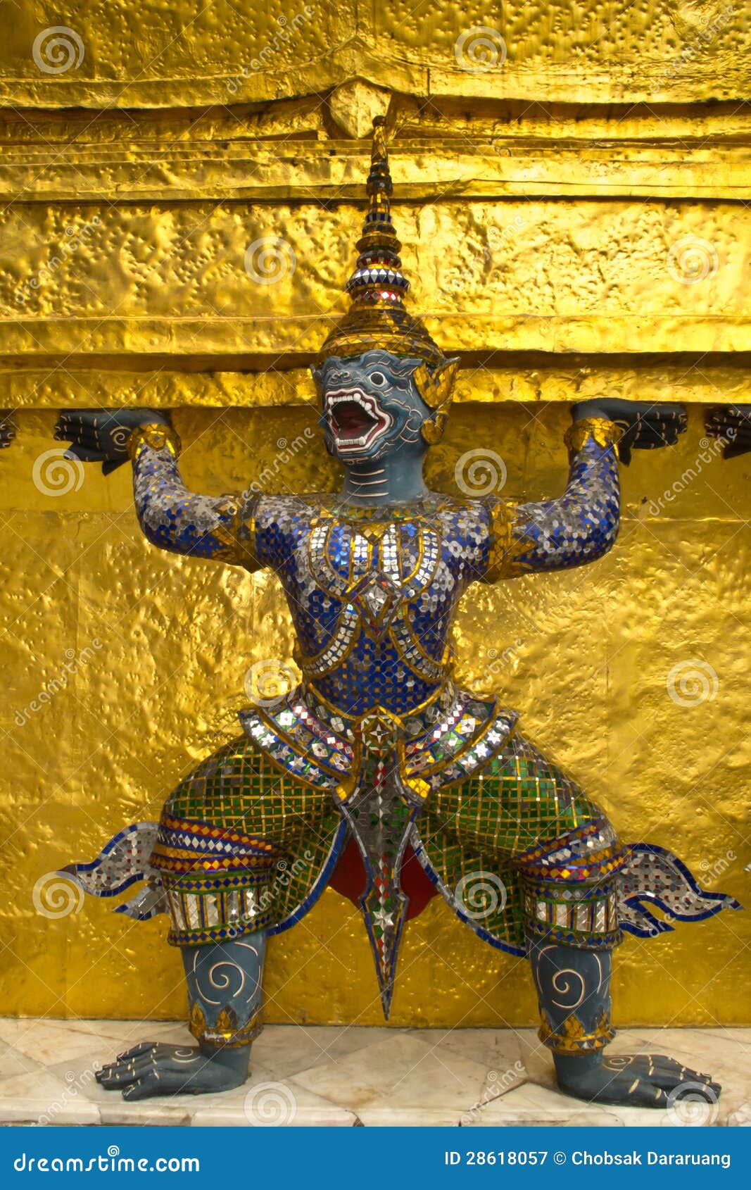 Ramayana Monkey stock image. Image of bangkok, buddhist - 28618057