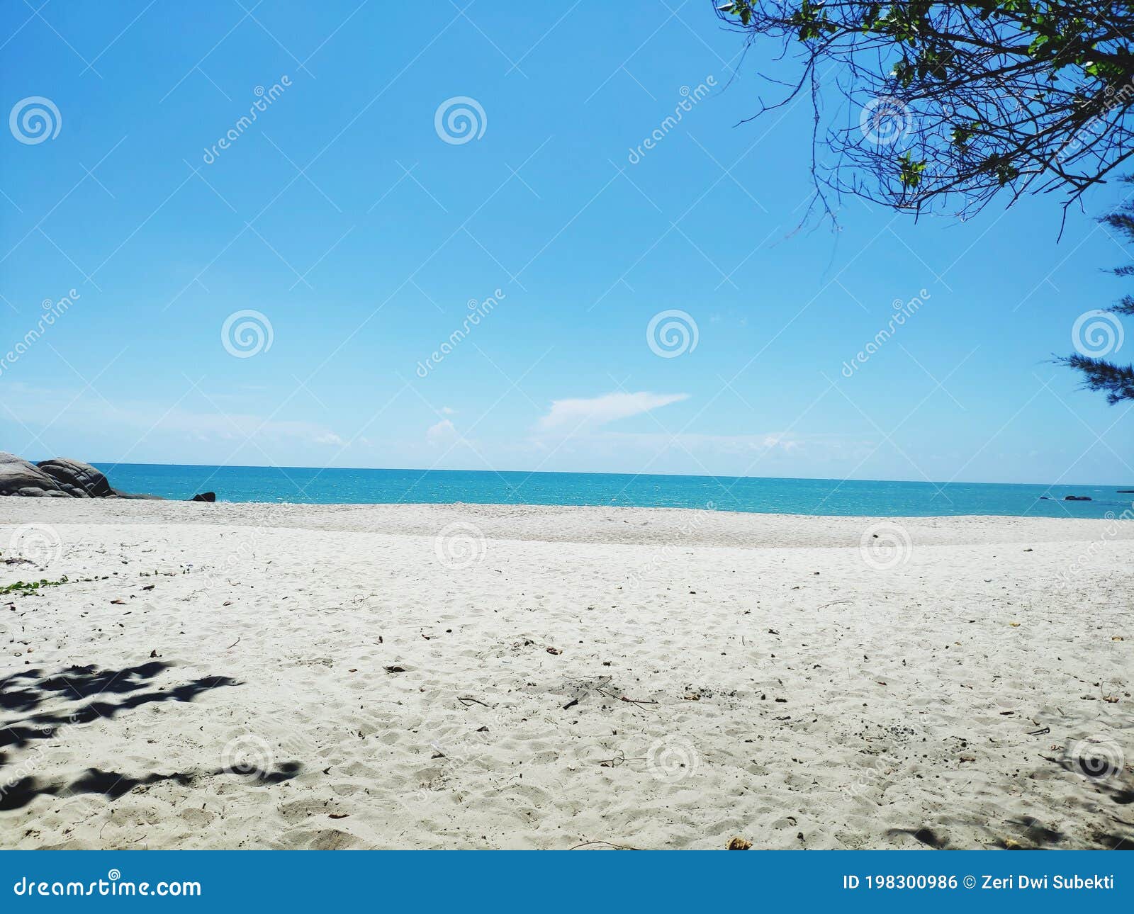 Rambak Beach, Bangka Island Indonesia Stock Photo - Image of rambak ...