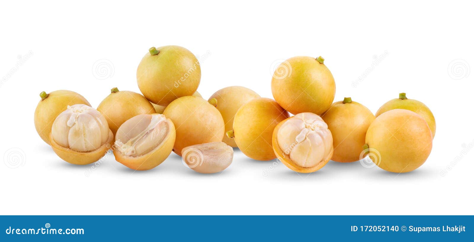 Rambeh , Rambi Isolated on White Stock Photo - Image of delicious ...